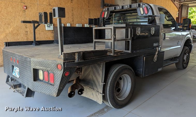 2012 Ford F350 Super Duty flatbed pickup truck in Edmond, OK | Item ...
