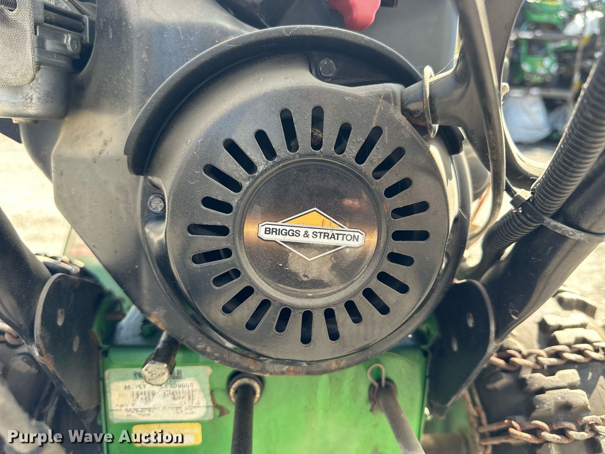 Frontier ST1129 snow blower in Lawrence, KS | Item LN9417 sold | Purple ...