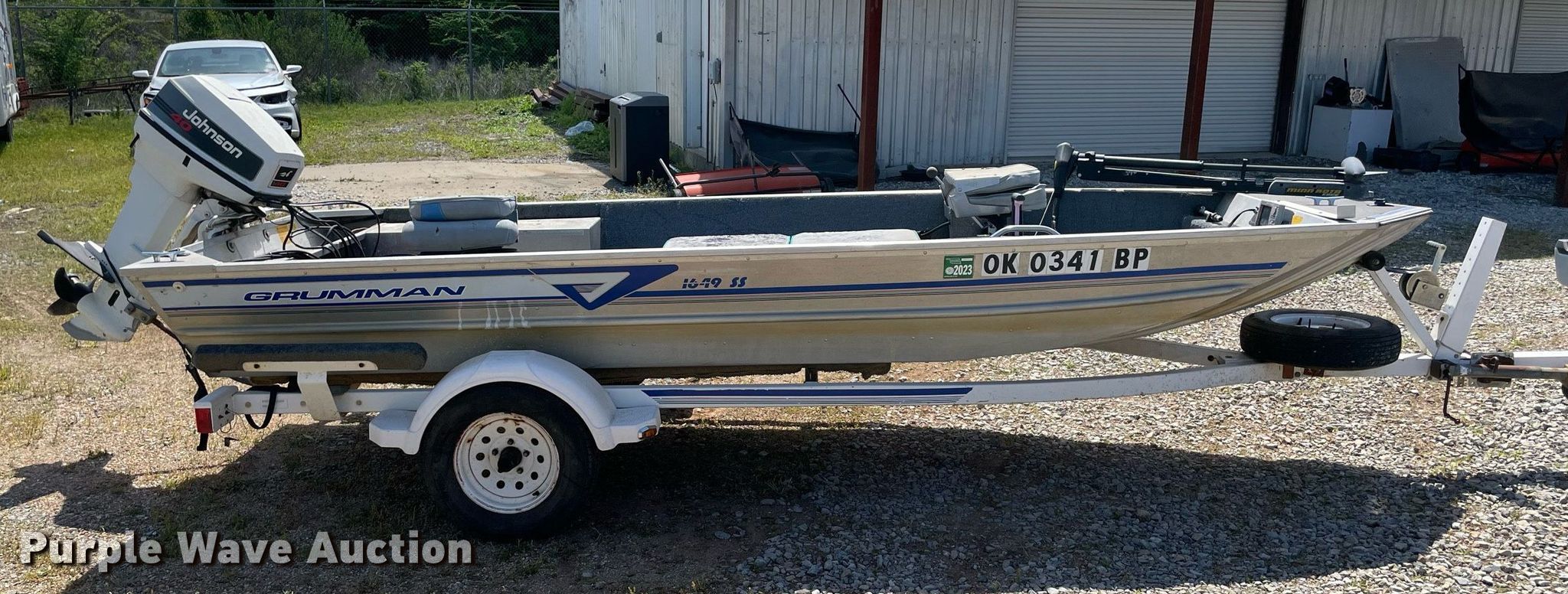 1995 Grumman boat in Atoka, OK | Item MM9480 sold | Purple Wave