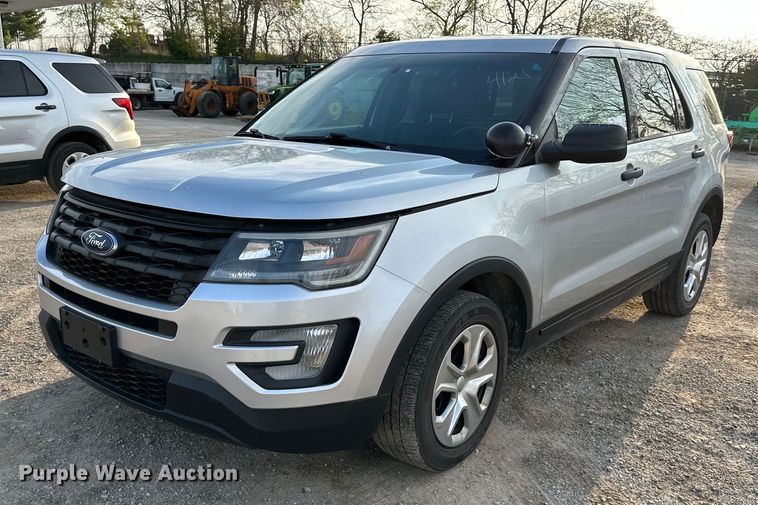 2017 Ford Explorer Police Interceptor SUV in Tracy, MO | Item DR5249 ...