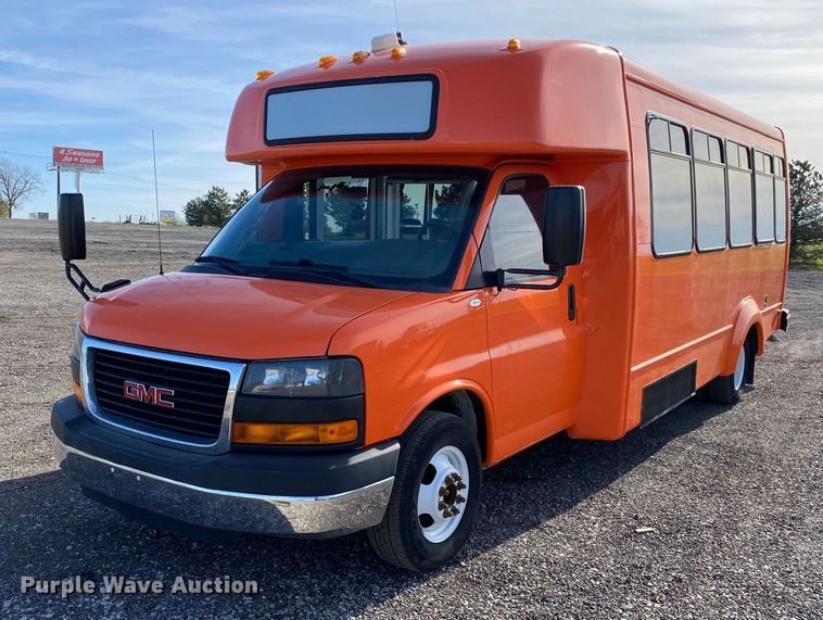 2014 GMC Savana shuttle bus in Collinsville, OK | Item KB9497 sold ...