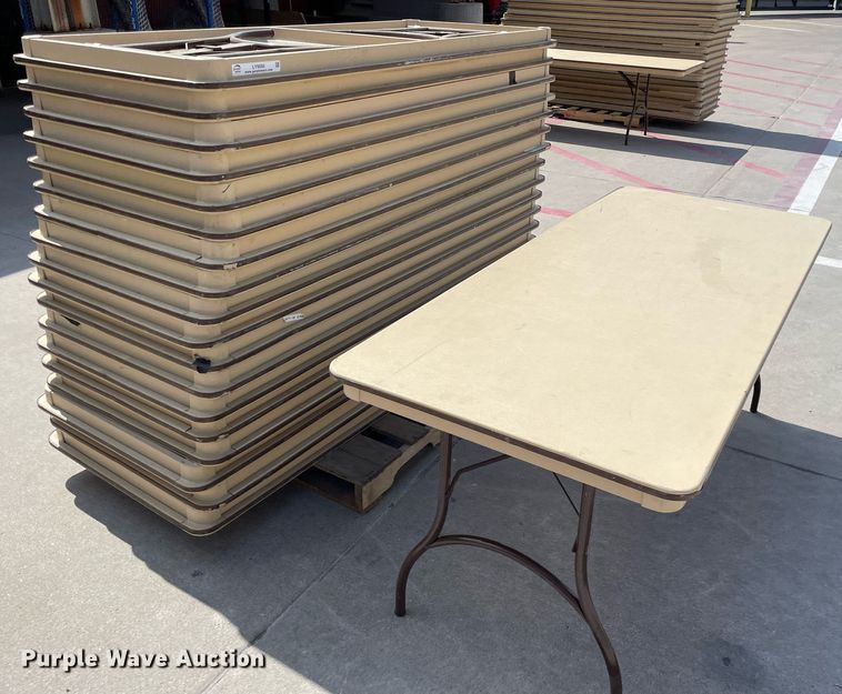 (19) Mity-Lite tables in Wichita, KS | Item LY9566 sold | Purple Wave
