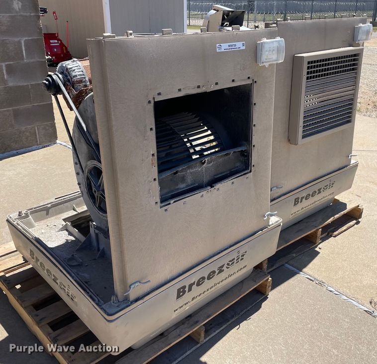 (2) Breezair EAS385 USA evaporative coolers in Ellsworth , KS | Item ...