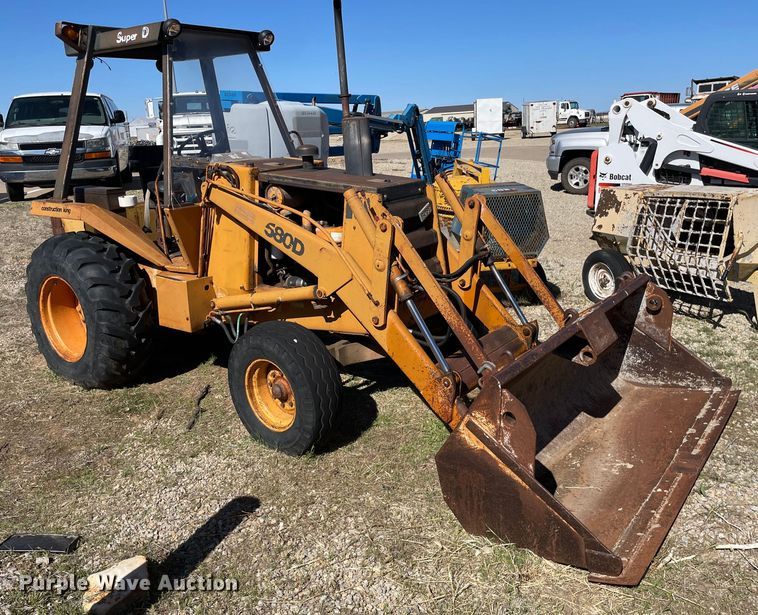 1981 Case 580D Construction King industrial tractor in Ellsworth , KS | Item MS9736 sold ...
