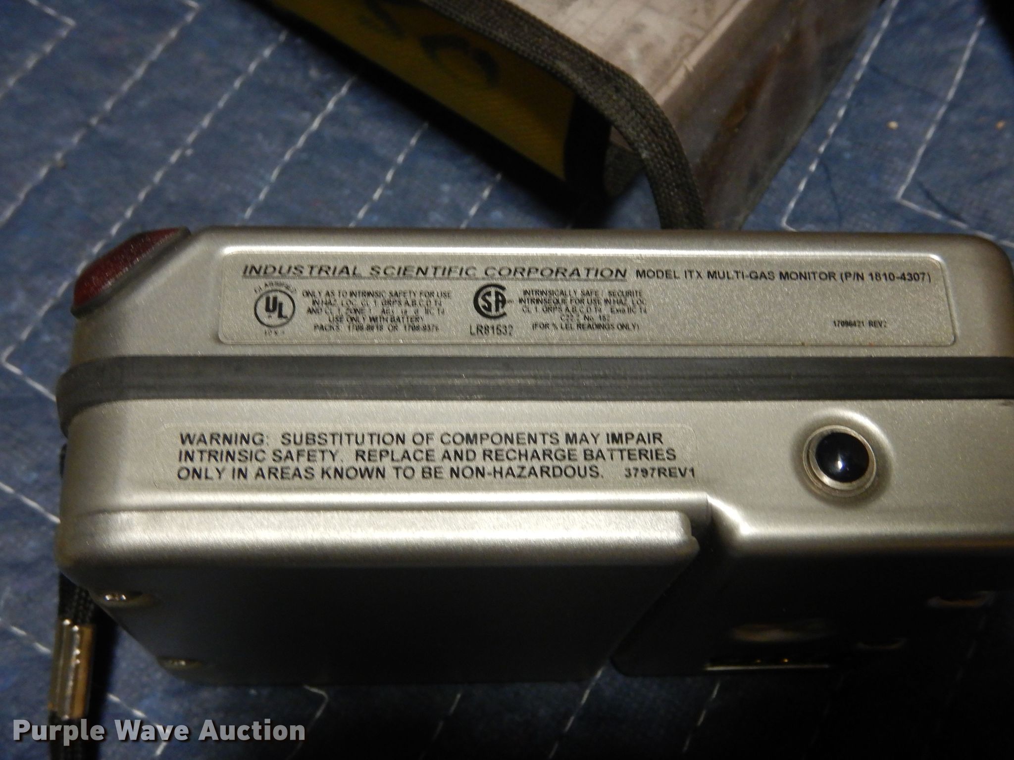 ITX gas detectors in Olathe, KS | Item IB9853 for sale | Purple Wave
