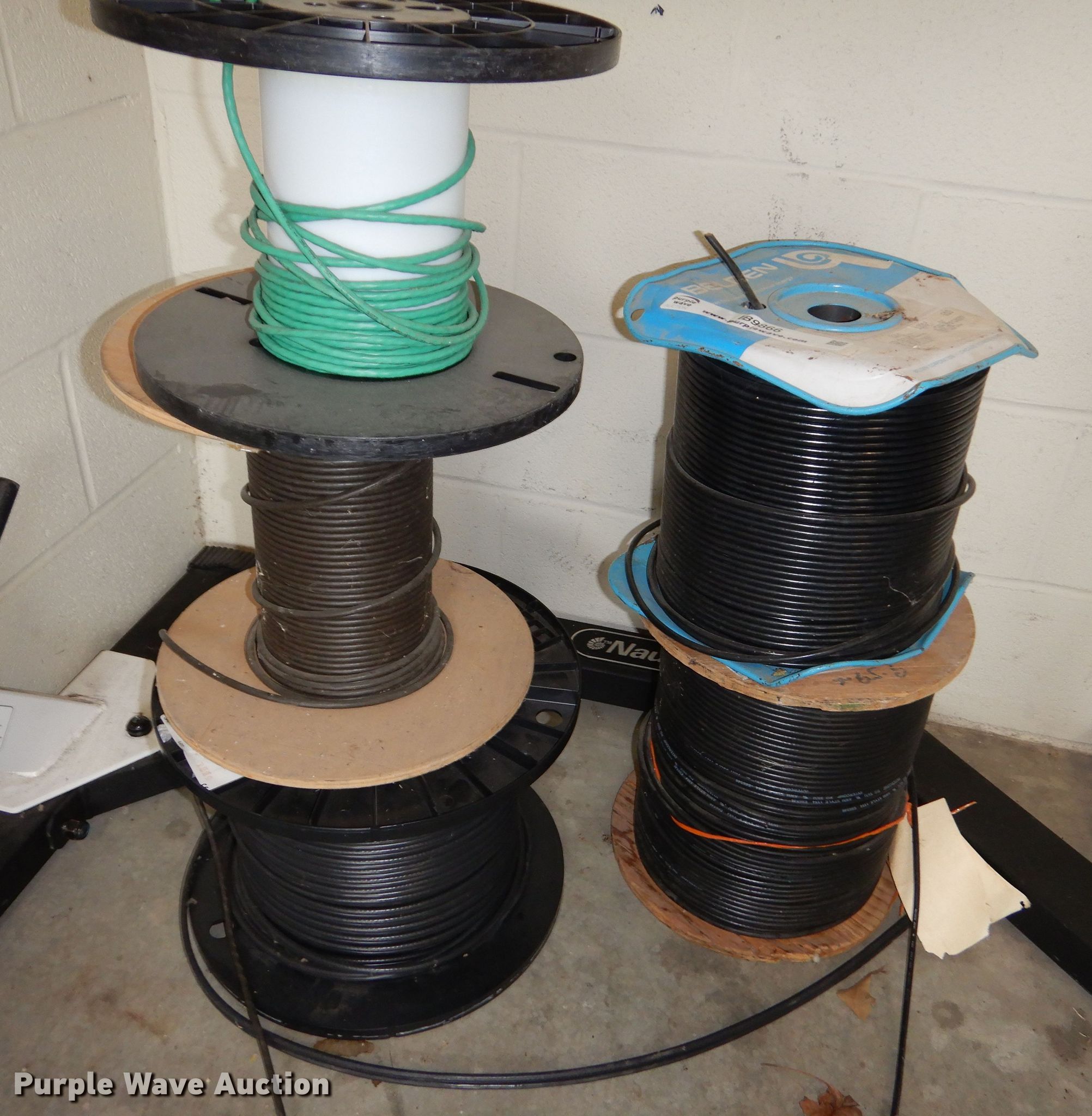 (5) partial rolls of coaxial cable in Ottawa, KS | Item IB9866 sold ...