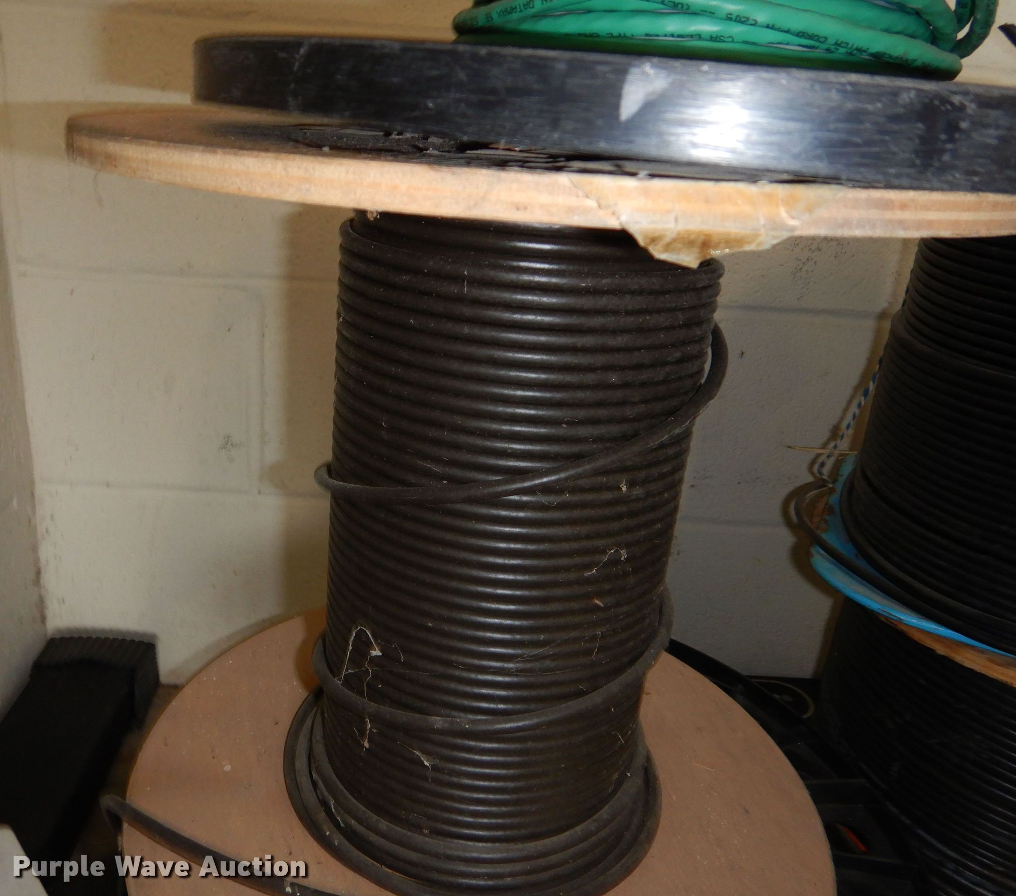 (5) partial rolls of coaxial cable in Ottawa, KS | Item IB9866 sold ...