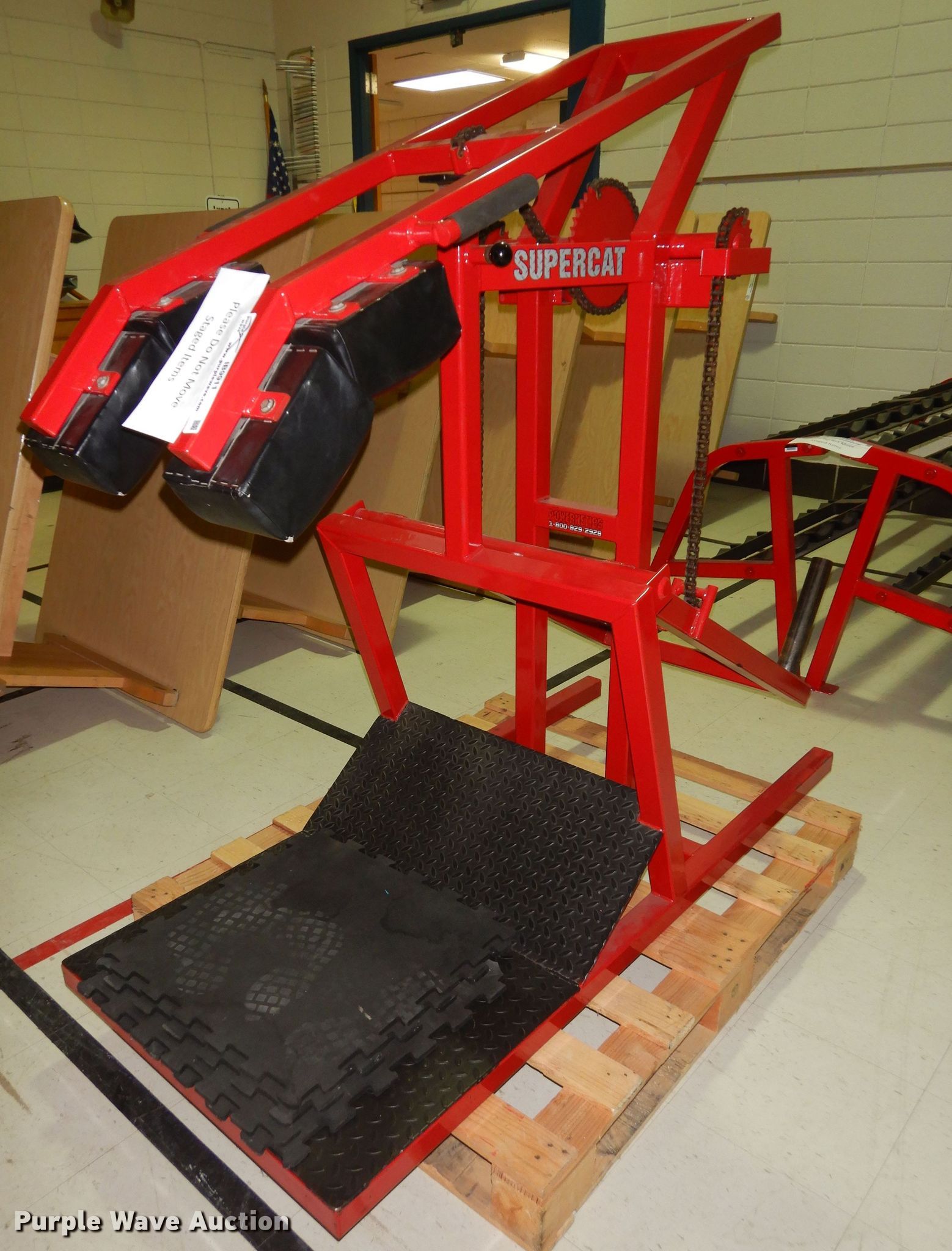 SuperCat squat machine in Overland Park, KS | Item IB9911 sold | Purple ...
