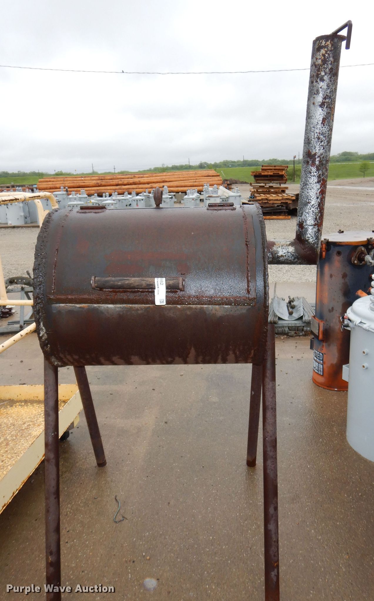 Shop built smoker in Ottawa, KS | Item IB9982 sold | Purple Wave