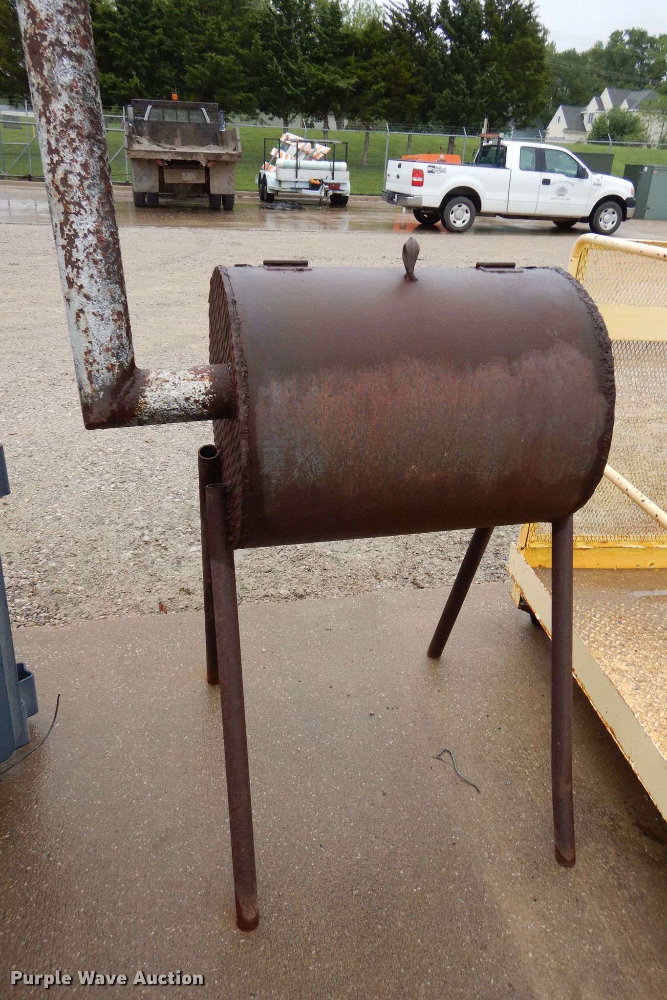 Shop built smoker in Ottawa, KS | Item IB9982 sold | Purple Wave