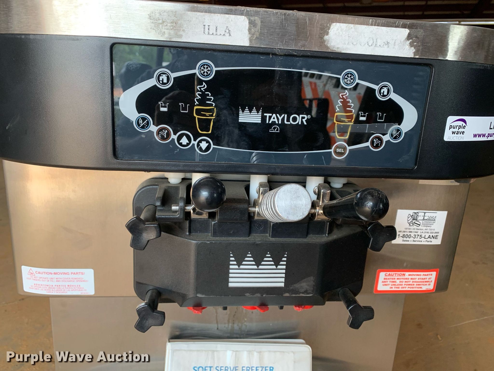 Taylor Crown C713-27 soft serve ice cream machine in Henderson, TX ...