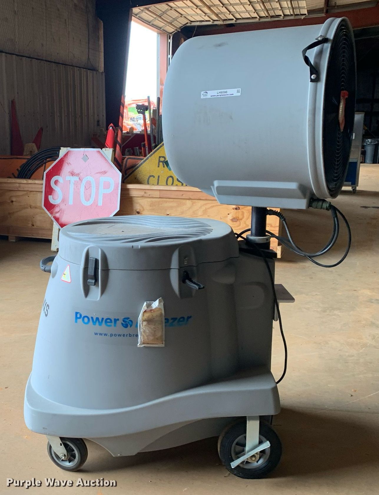 Power Breezer PB10-A-1G V6 misting fan in Henderson, TX | Item LH9598 ...