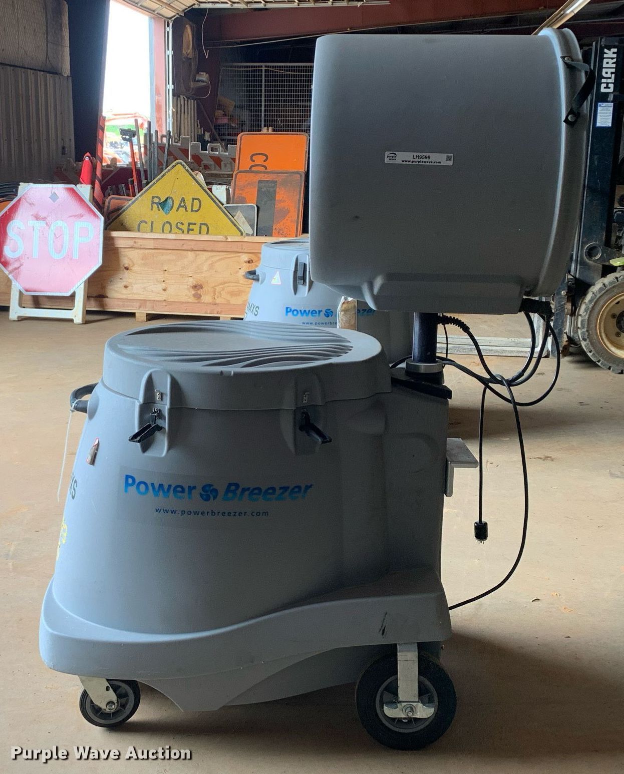 Power Breezer PB10-A-1G V6 misting fan in Henderson, TX | Item LH9599 ...