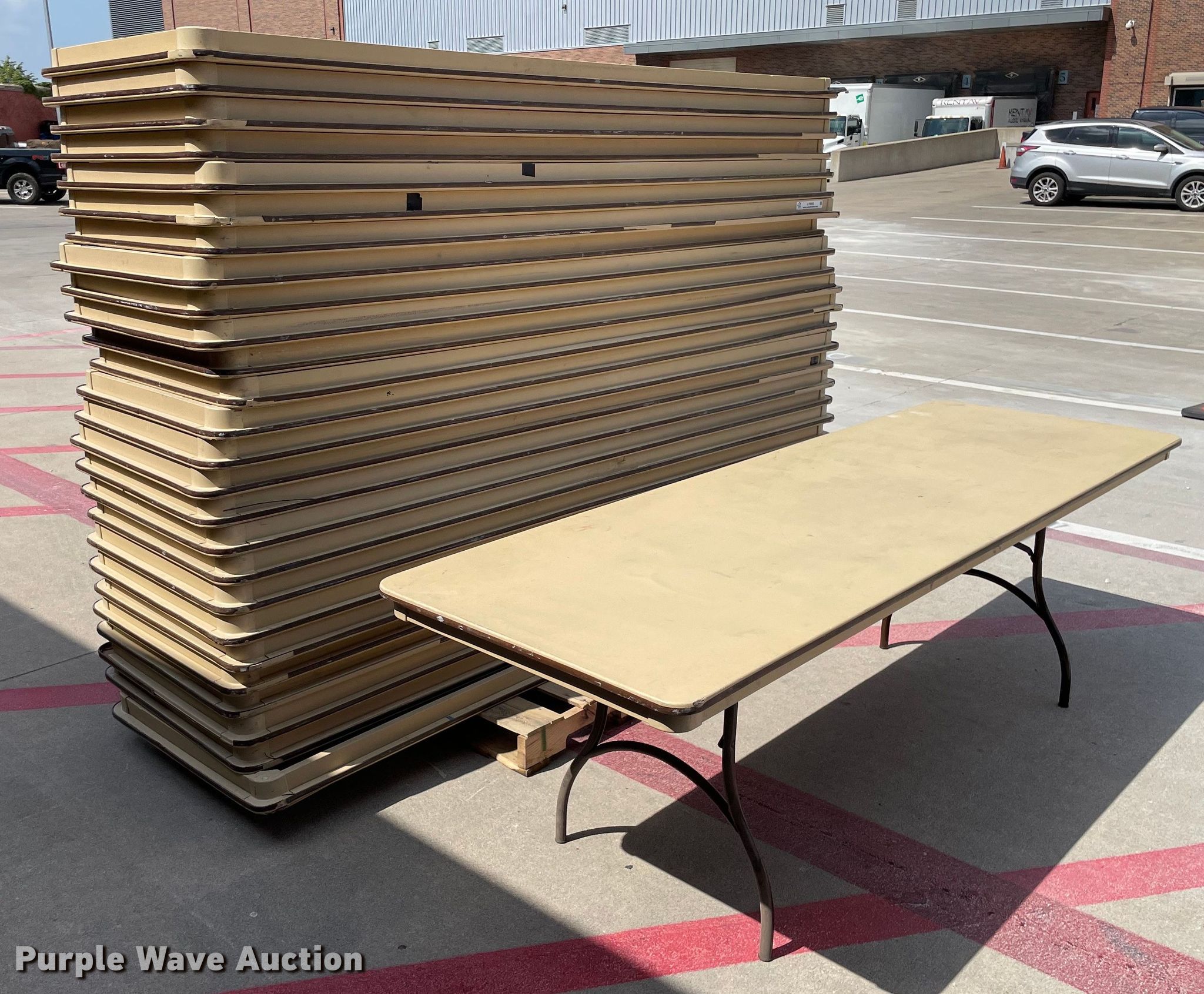 (27) Mity-Lite tables in Wichita, KS | Item LY9563 sold | Purple Wave