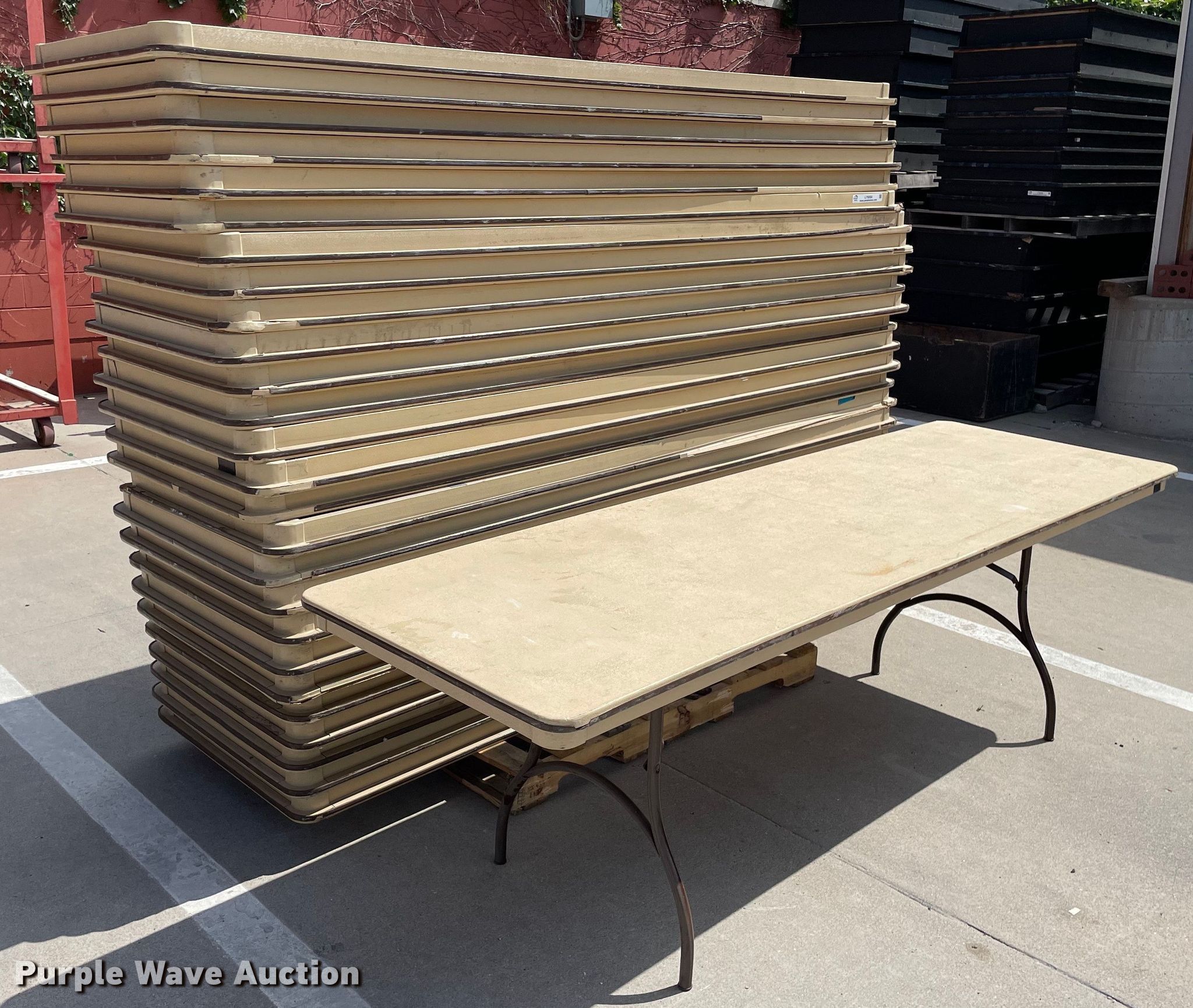 (27) Mity-Lite tables in Wichita, KS | Item LY9564 sold | Purple Wave