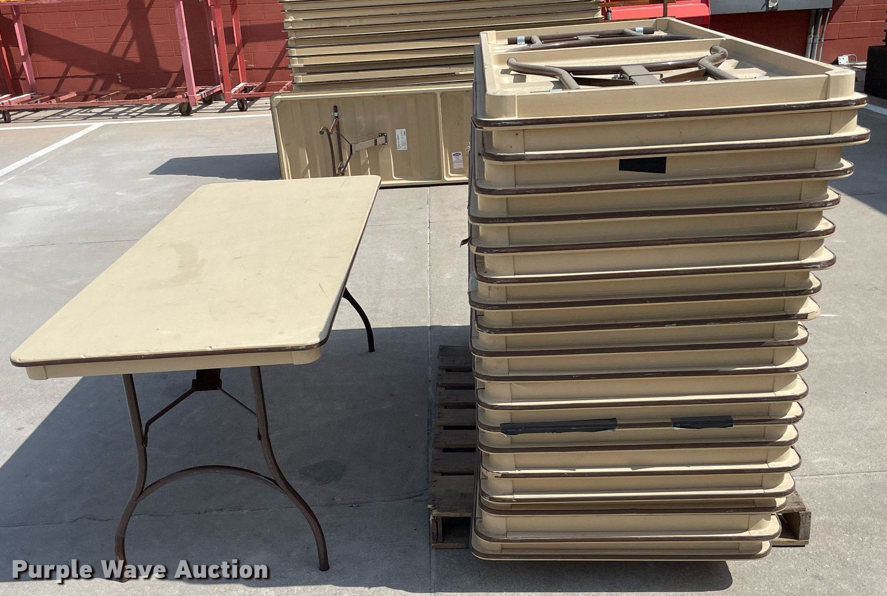 (19) Mity-Lite tables in Wichita, KS | Item LY9566 sold | Purple Wave