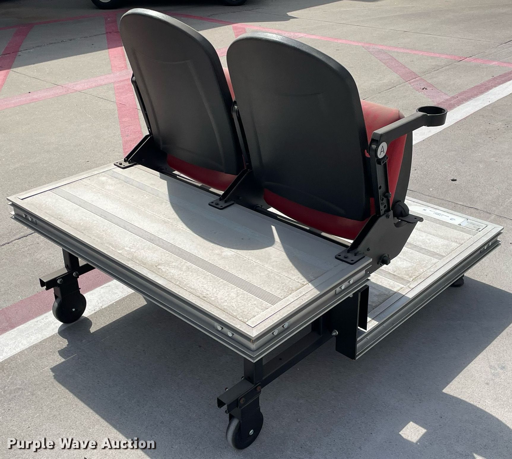 Irwin Seating Company portable seat platform in Wichita, KS | Item ...