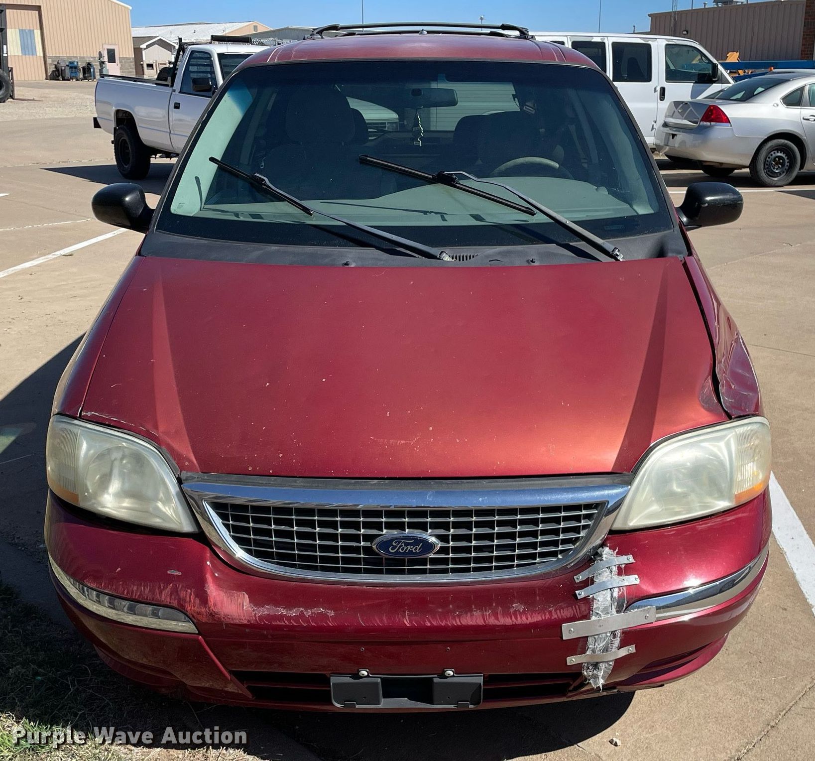 2003 Ford Windstar SE van in Ellsworth , KS | Item MS9735 sold | Purple ...