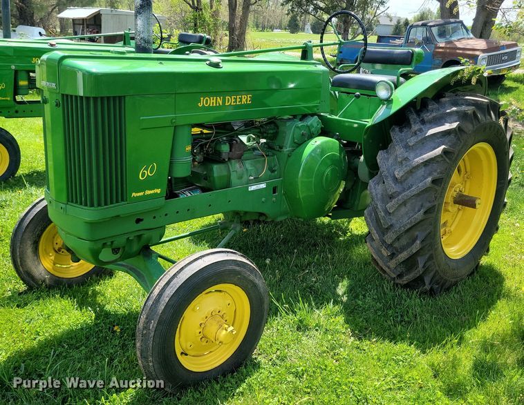 1956 John Deere 60 tractor in Prole, IA | Item JO9120 sold | Purple Wave