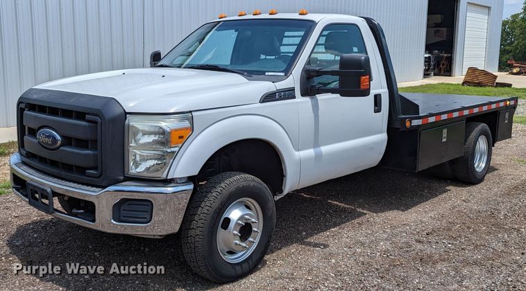 2015 Ford F350 Super Duty flatbed pickup truck in Noble, OK | Item ...