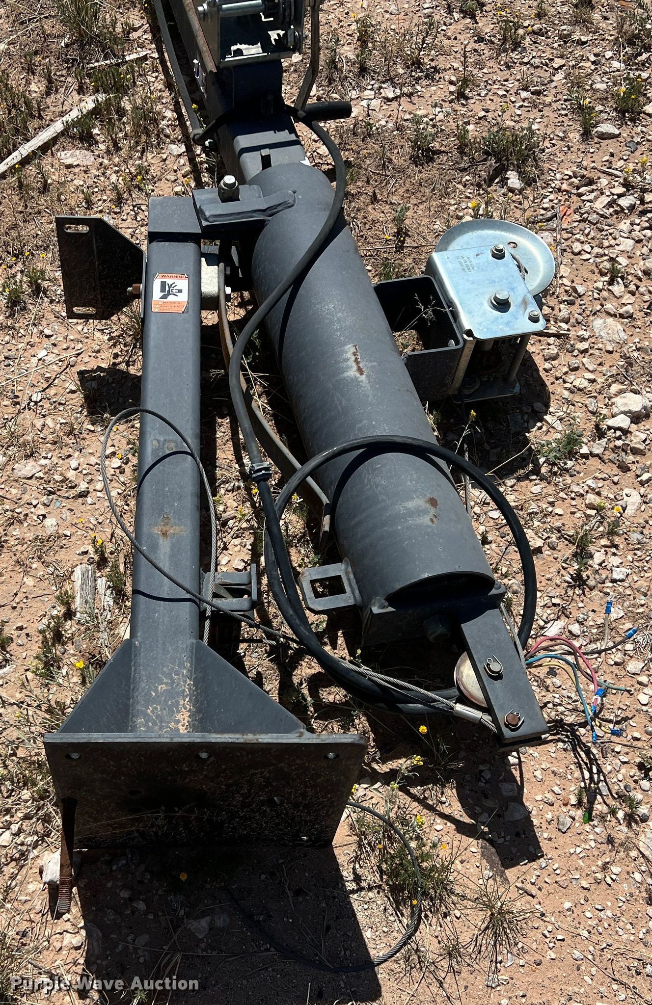 (2) 11' light towers in Odessa, TX | Item DN3000 sold | Purple Wave