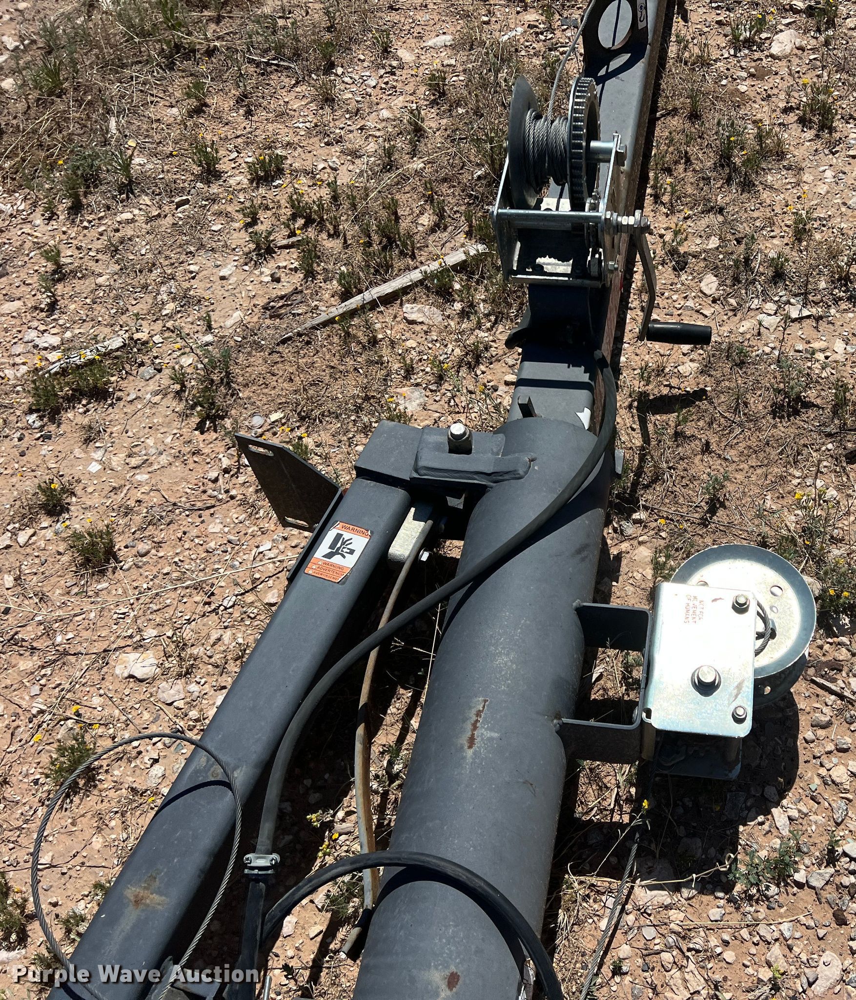 (2) 11' light towers in Odessa, TX | Item DN3000 sold | Purple Wave