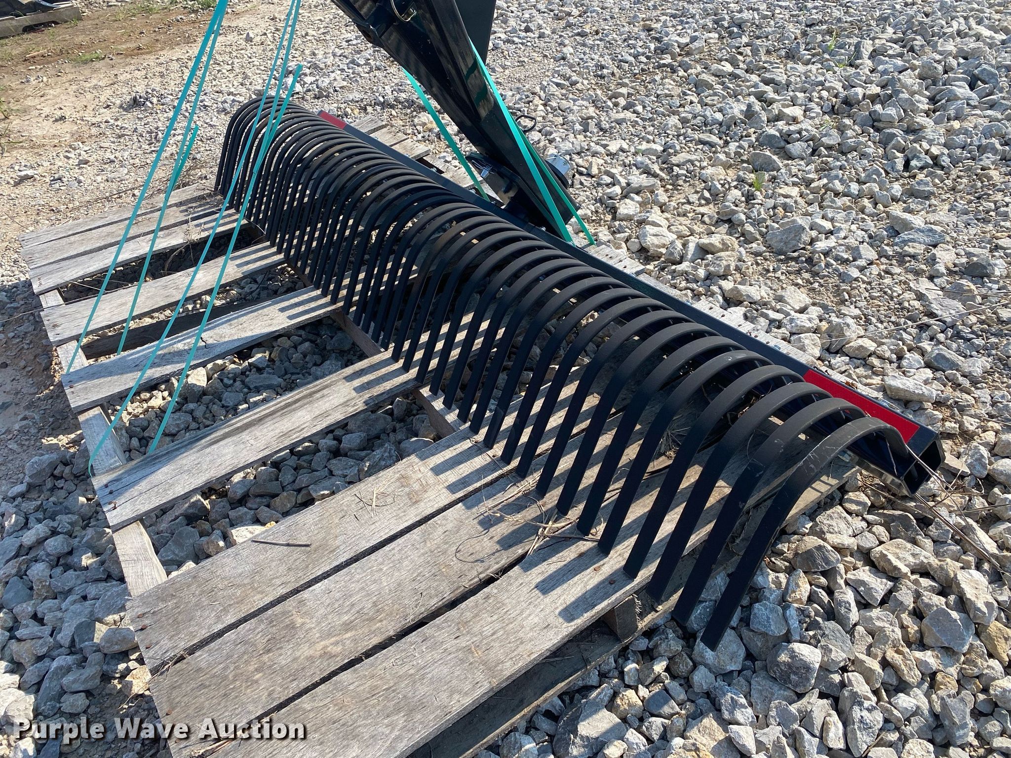 Bobcat Rake 84 skid steer rake in Tulsa, OK | Item MG9931 sold | Purple ...