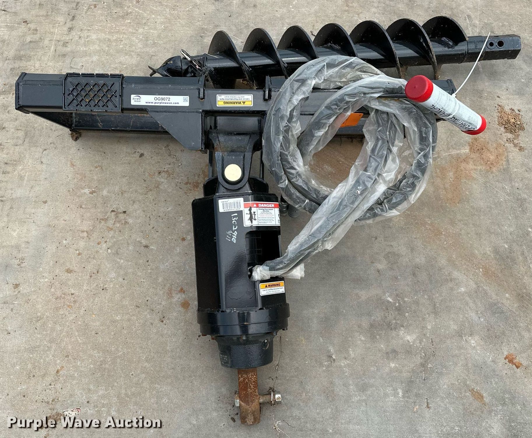 Belltec LC300 skid steer auger in Stillwater, OK | Item OG9072 sold ...