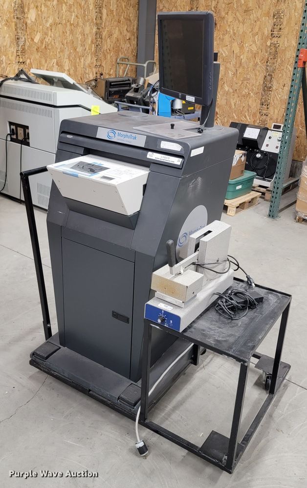 MorphoTrak HS163 biometric reader in Pierre, SD | Item LV9370 sold ...