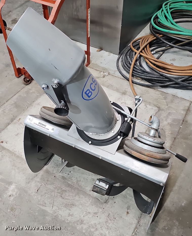 BCS ST Spazzaneve 70 snow blower in Red Oak, IA | Item MD9843 sold ...