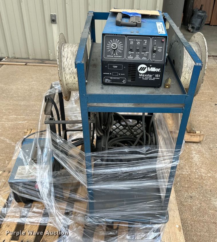 (2) Miller Maxstar 151 welders in Larned, KS | Item NY9106 sold ...