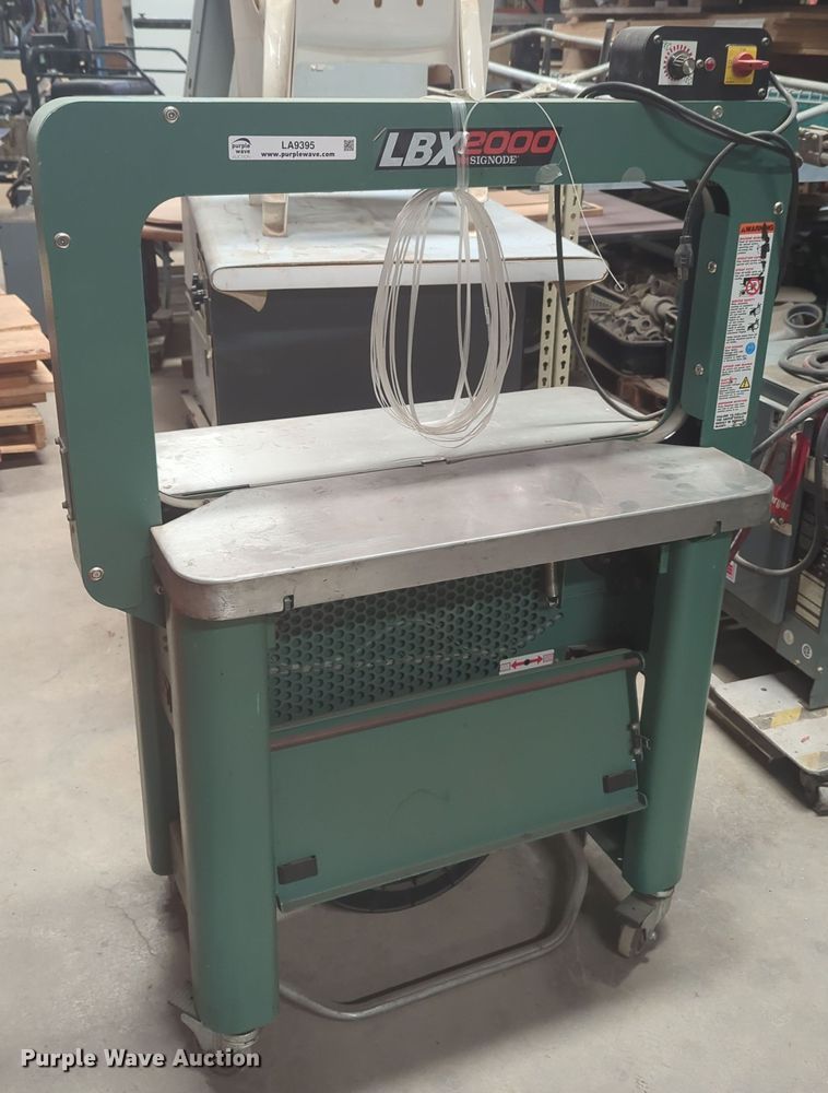 Signode LBX2000 plastic banding machine in Oklahoma City, OK | Item ...