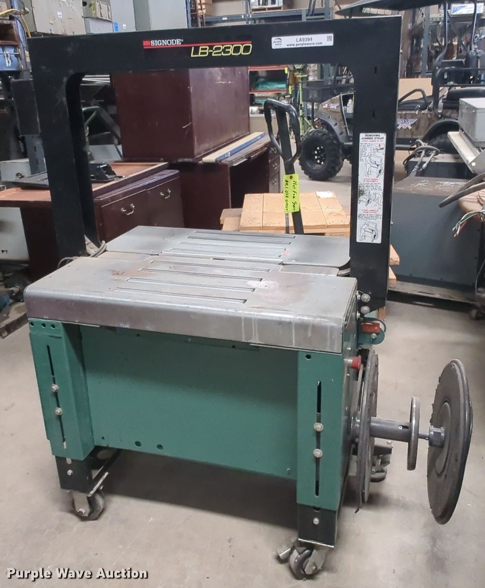 Signode LB2300 banding machine in Oklahoma City, OK | Item LA9394 sold ...