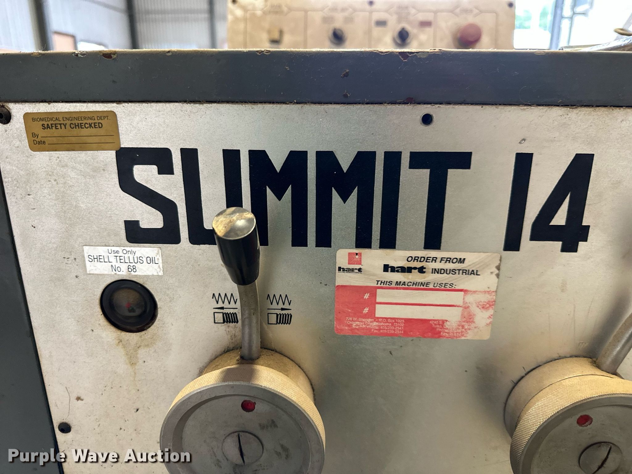 Summit 14 lathe in Weston, MO | Item LP9987 sold | Purple Wave