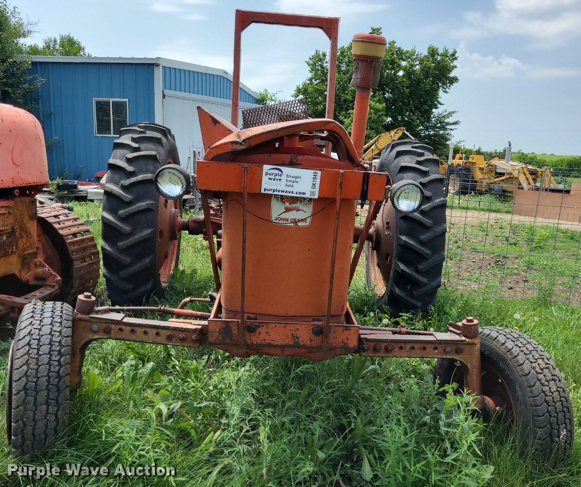 John Deere 302 tractor in St Marys, KS | Item DK1949 sold | Purple Wave