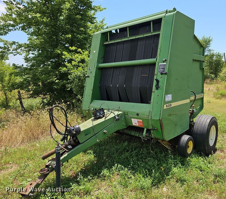 John Deere 530 round baler in Council Grove, KS | Item DN8559 sold ...