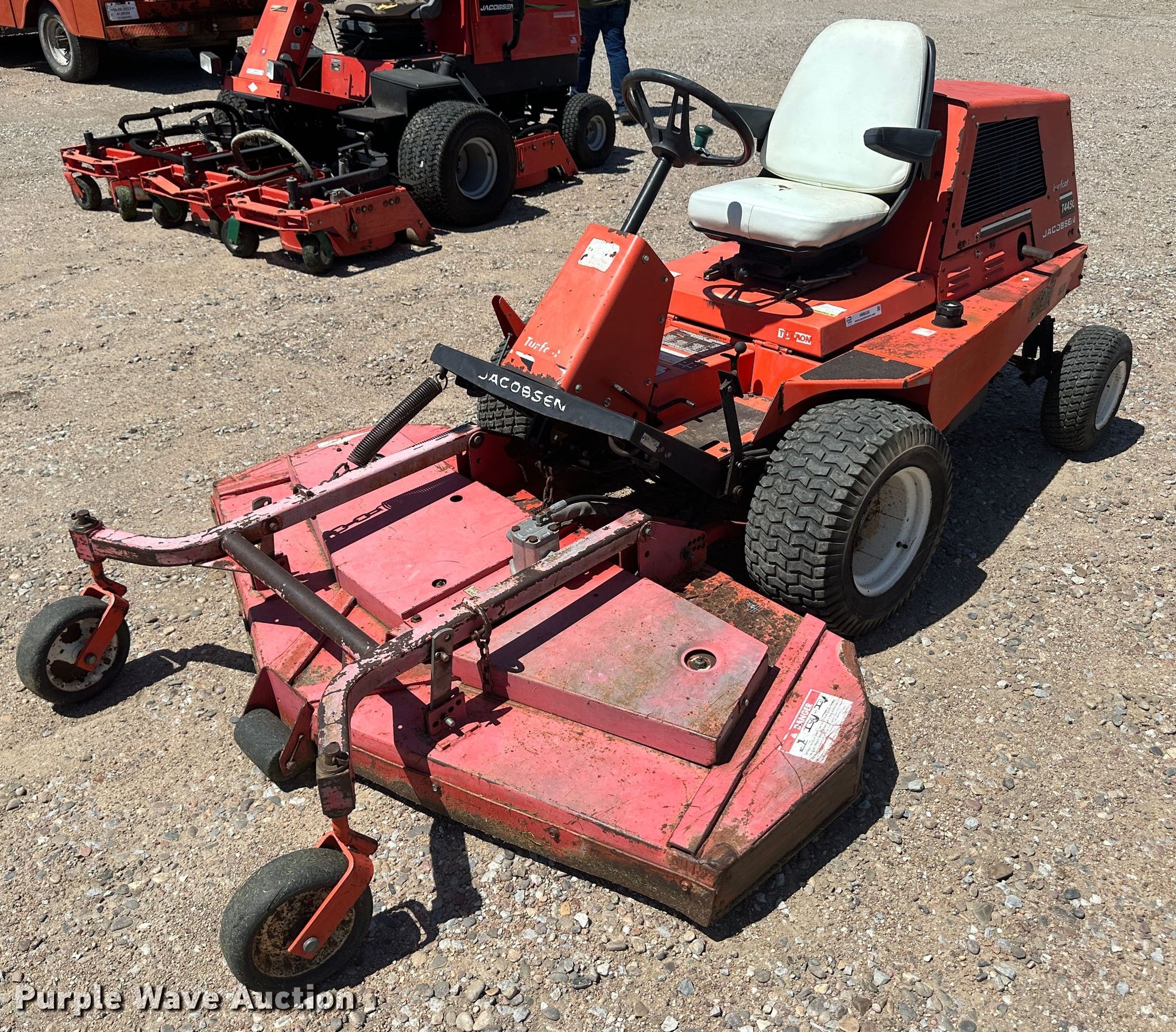Jacobsen Turfcat T445G lawn mower in Sublette, KS | Item NM9336 for ...