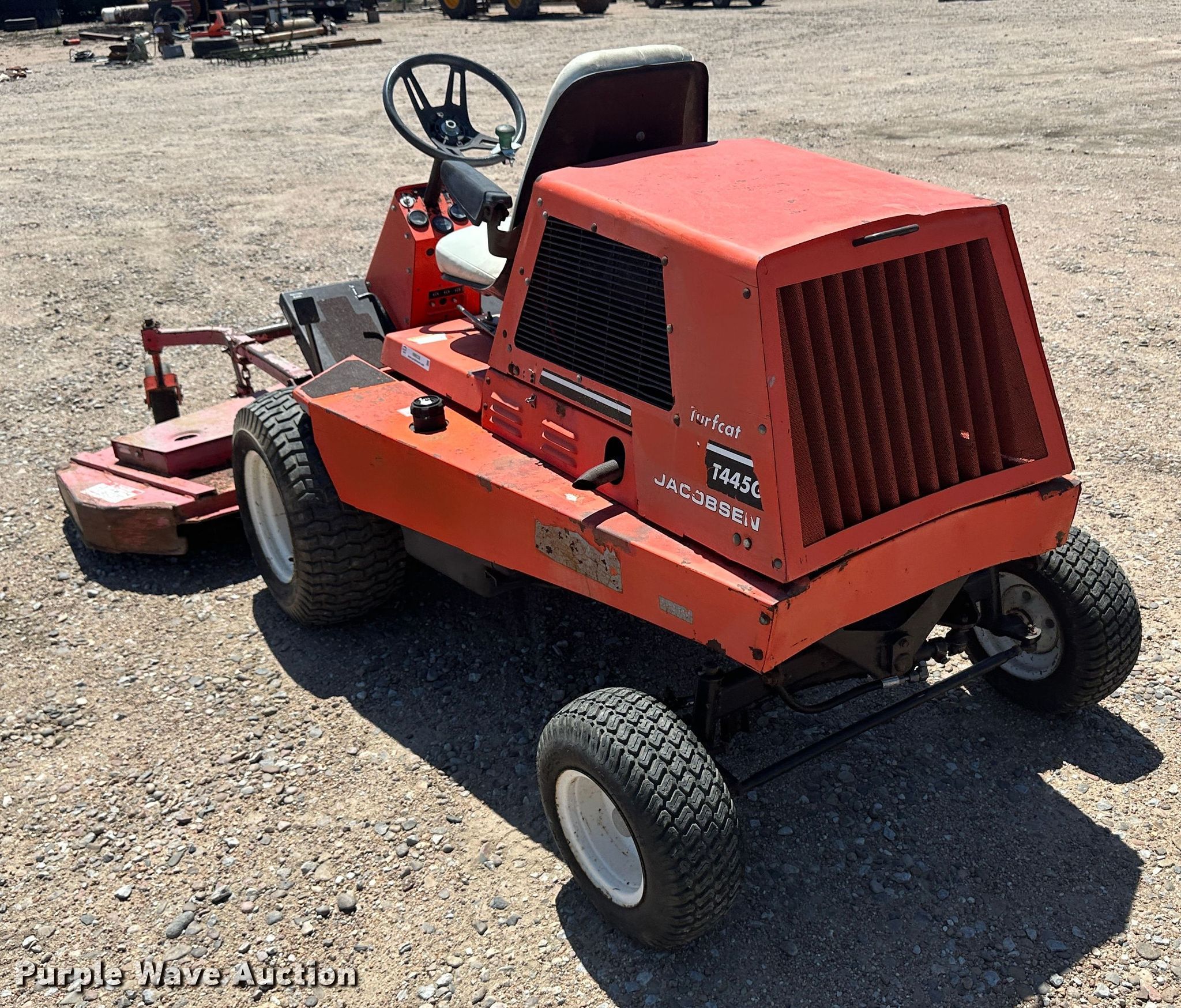 Jacobsen Turfcat T445G lawn mower in Sublette, KS | Item NM9336 sold ...