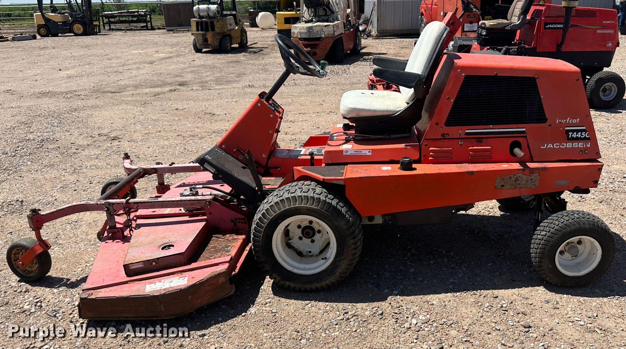 Jacobsen Turfcat T445G lawn mower in Sublette, KS | Item NM9336 sold ...