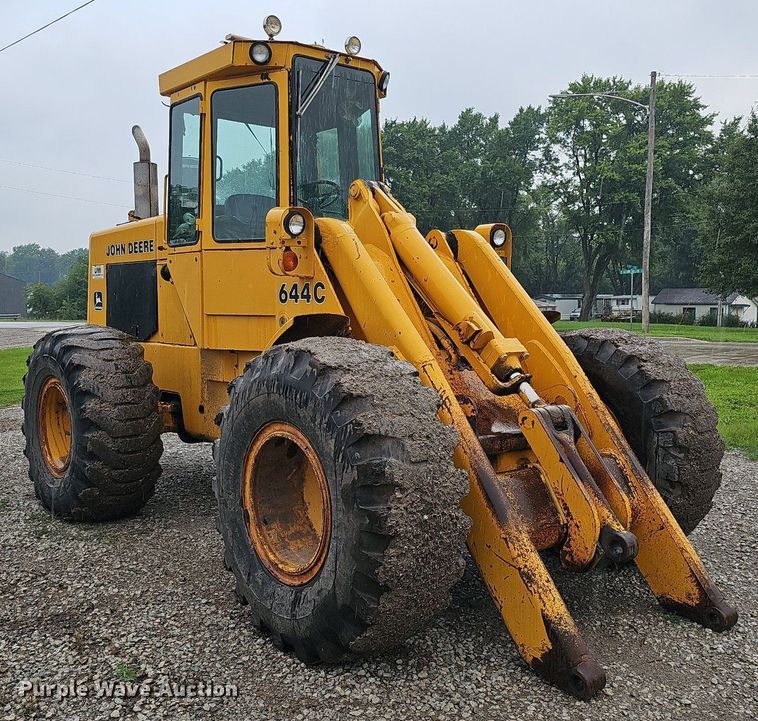 1983 John Deere 644C wheel loader in Clarinda, IA | Item DO2860 for ...