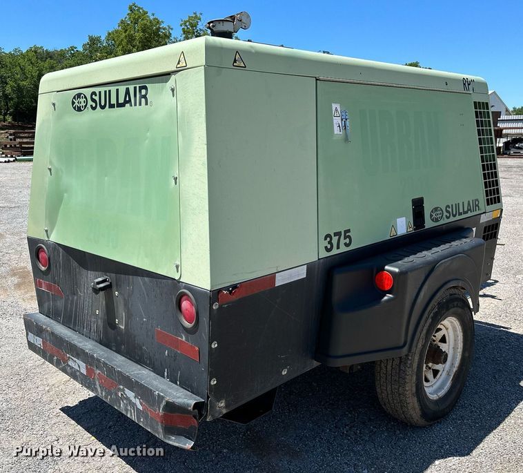 2012 Sullair 375 air compressor in Oklahoma City, OK | Item OC9102 sold ...