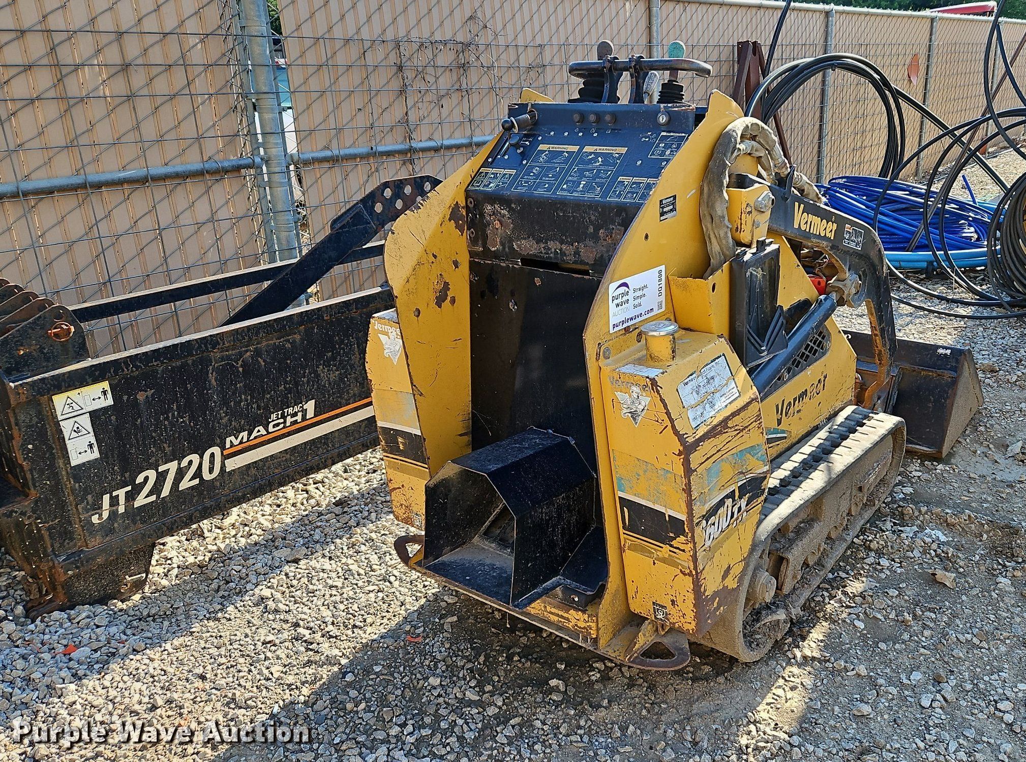 2005 Vermeer S600TX compact utility loader in Olathe, KS | Item DQ1800 ...