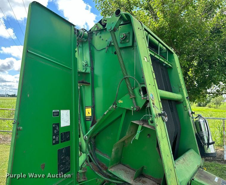 1991 John Deere 435 round baler in Oologah, OK | Item ML9064 sold ...