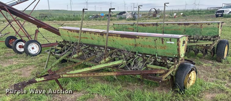 (2) John Deere DR-A grain drills in Goodwell, OK | Item NM9380 sold ...