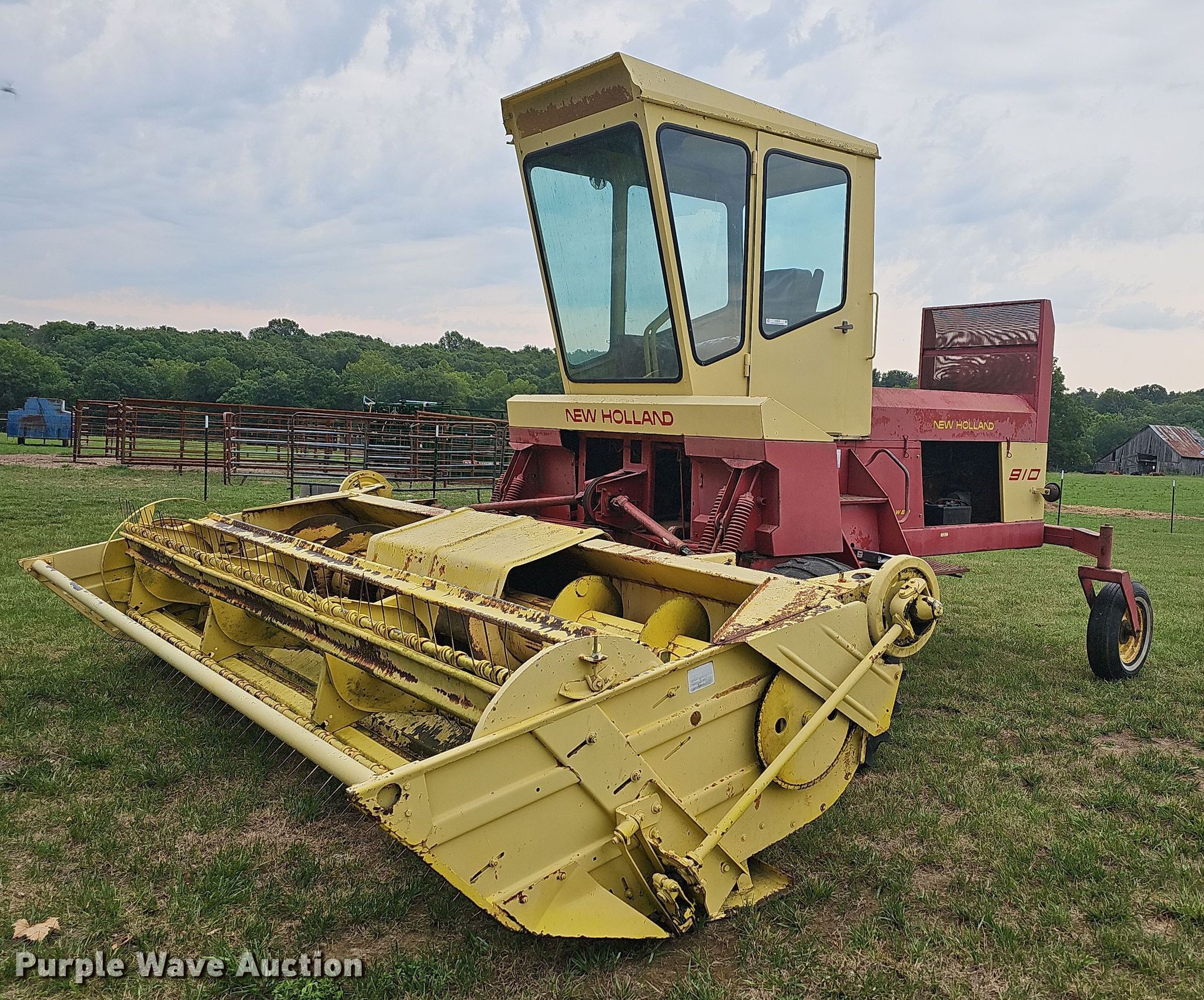 New Holland 910 swather / windrower in Preston, MO | Item NT9796 sold ...