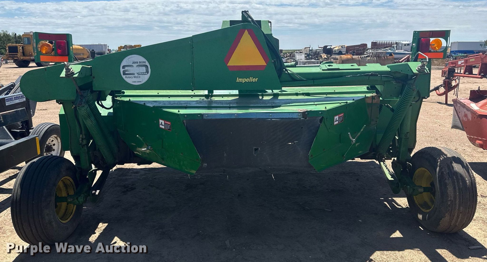 John Deere 945 swather / windrower in Sublette, KS | Item OC9317 sold | Purple Wave