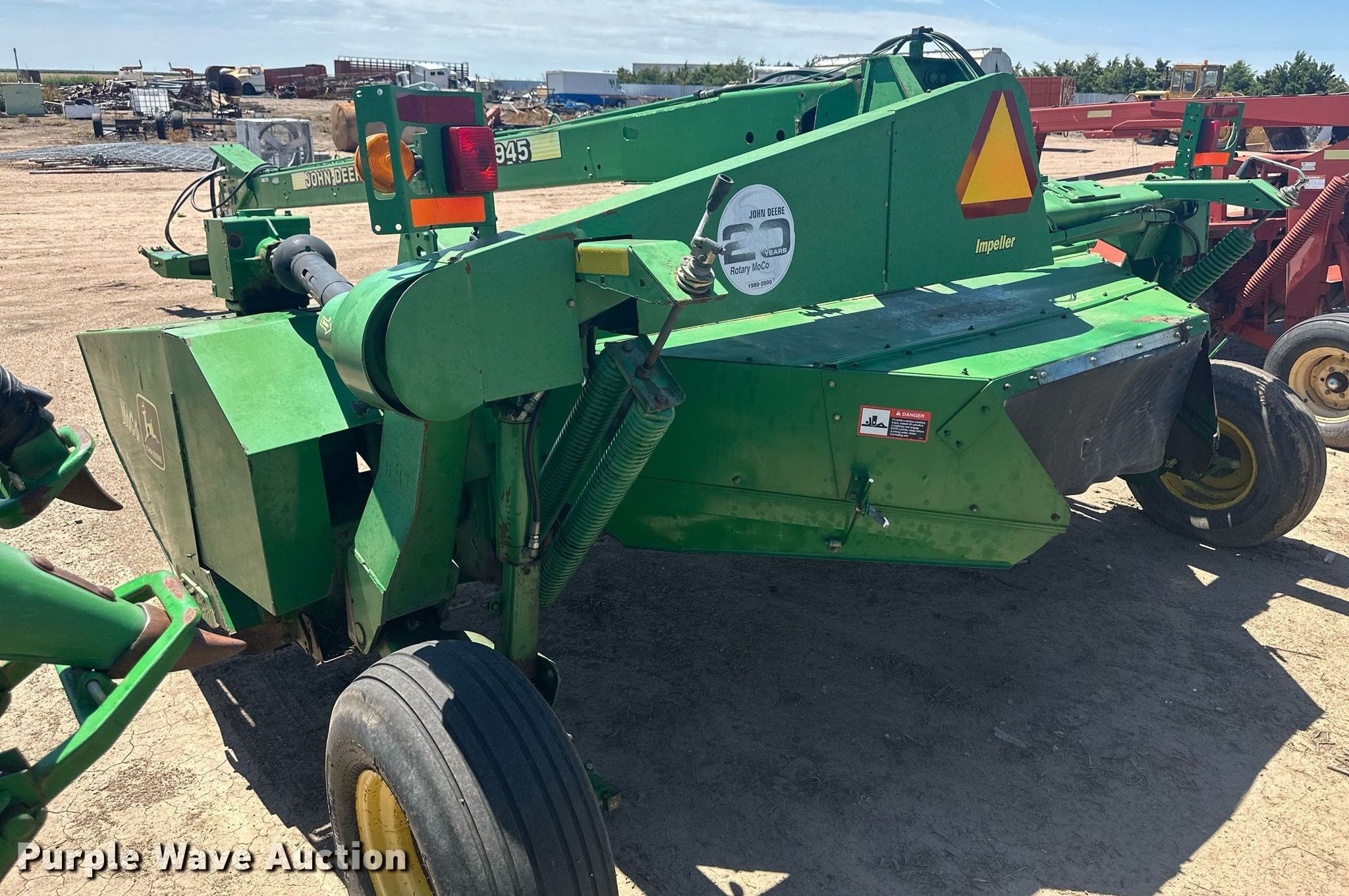 John Deere 945 swather / windrower in Sublette, KS | Item OC9317 sold ...