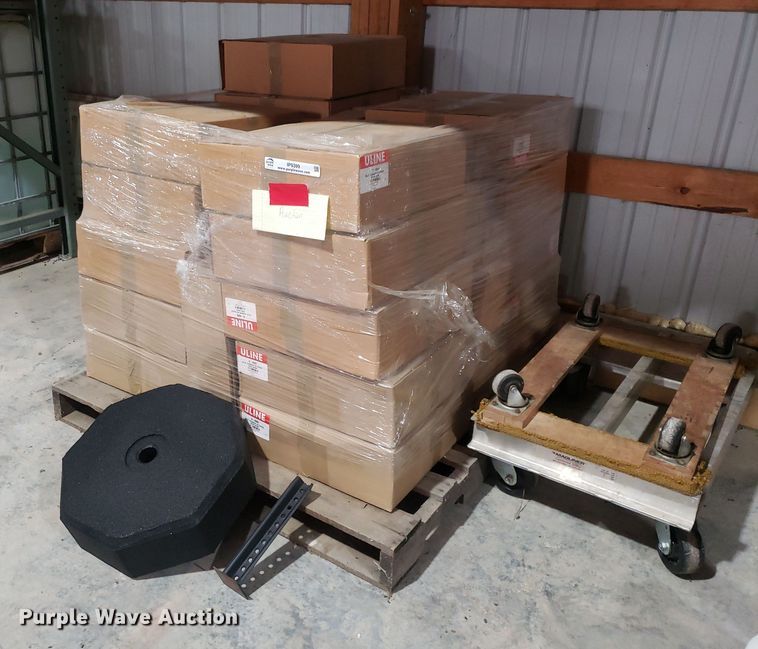 Approximately 22 ULine sign bases in Burlington, KS | Item IP9399 sold ...