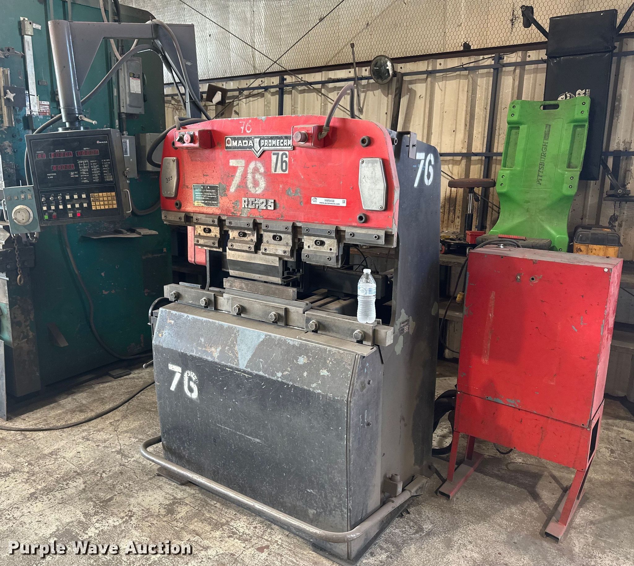 Amada RG25 press brake in Sublette, KS | Item NM9458 sold | Purple Wave