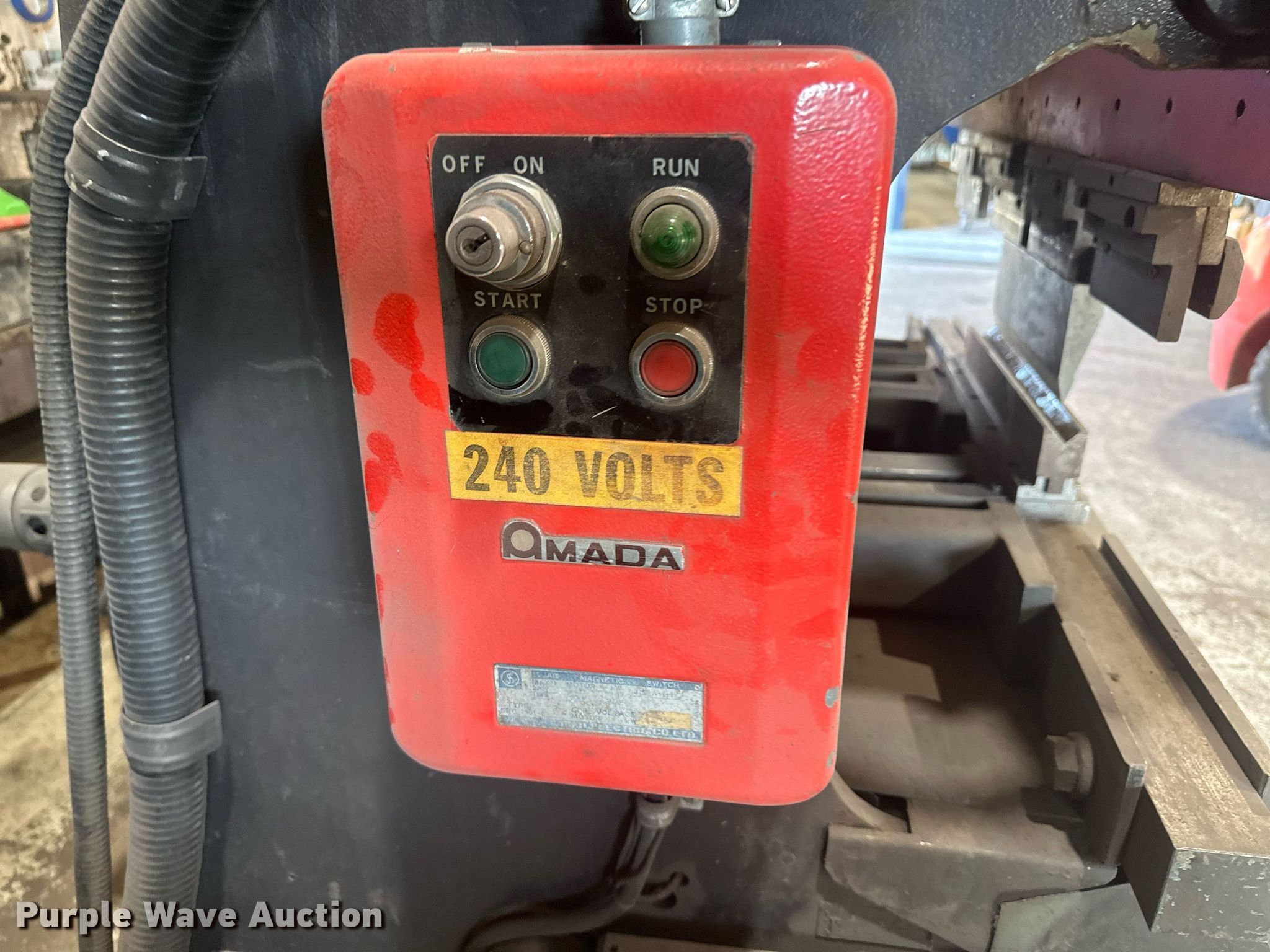 Amada RG25 press brake in Sublette, KS | Item NM9458 sold | Purple Wave